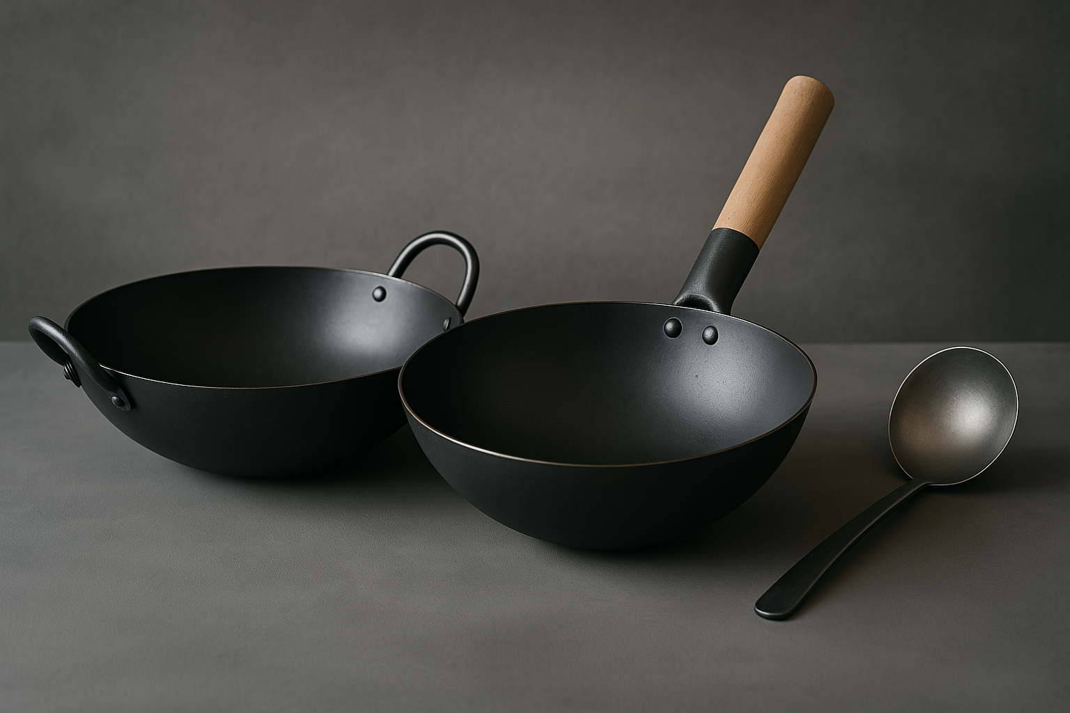 One-handed Chinese pan – Tomoe-Ya