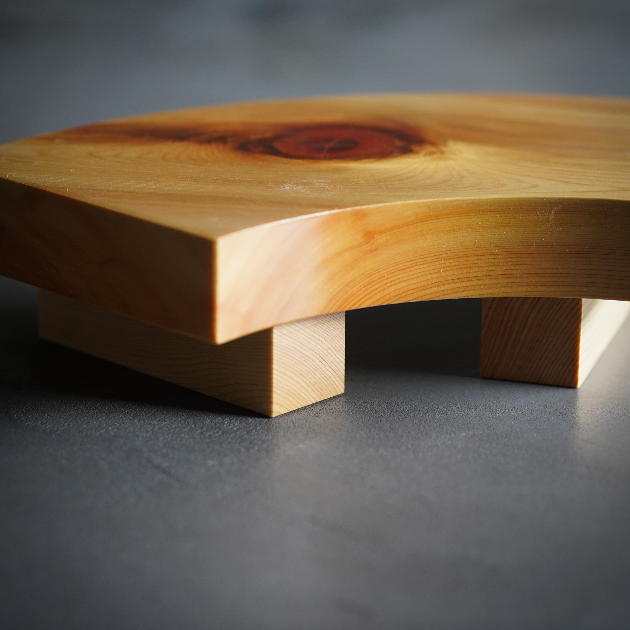 Hinoki Cypress Serving Tray | Miyabi Urushi Kogei | A beautiful single ...