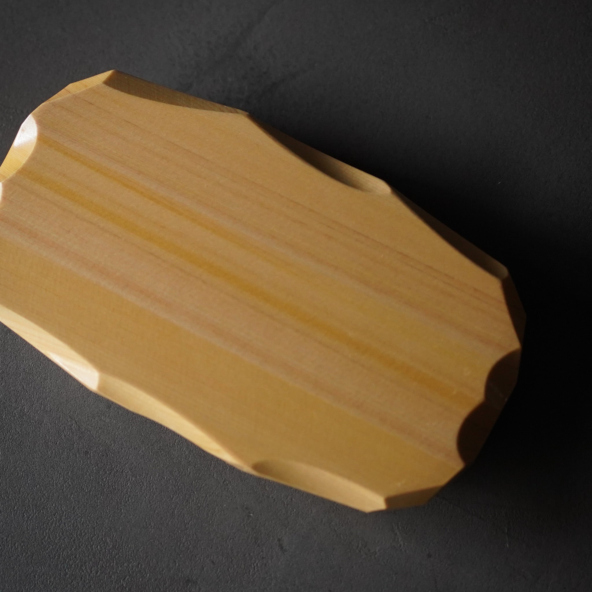 Cypress carved serving tray | Miyabi Urushi Kogei | A beautiful single ...