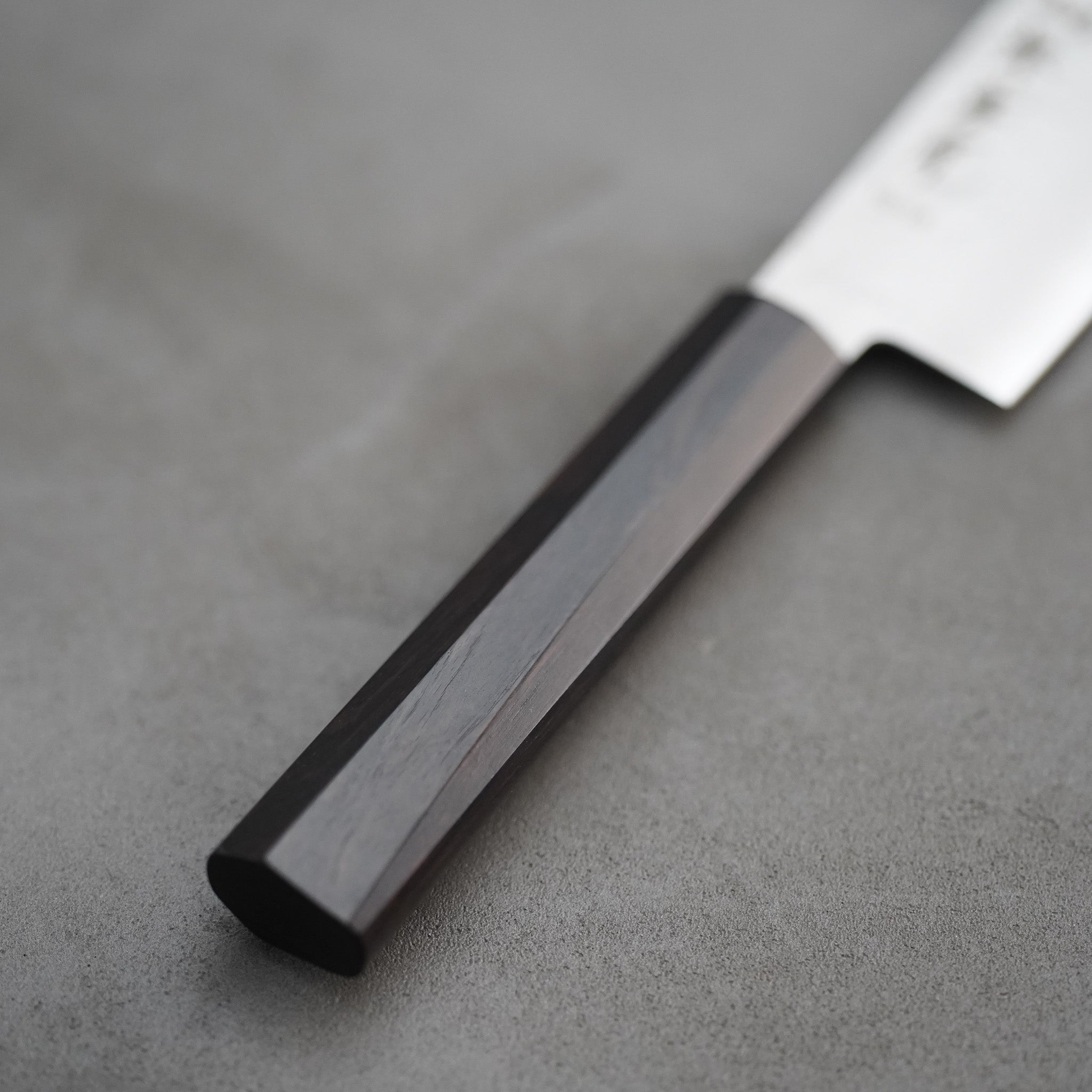 Nakiri Knife 160mm VG10 Nashiji Finish Ebony Handle | Sakai Takayuki ...